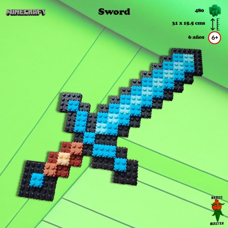Sword Minecraft – Beads Master Colombia